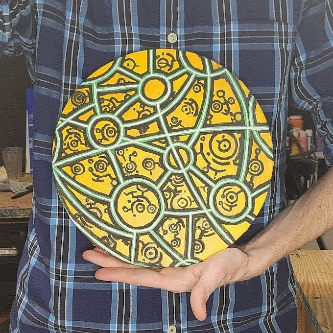 Treasure Planet Map Ball Design