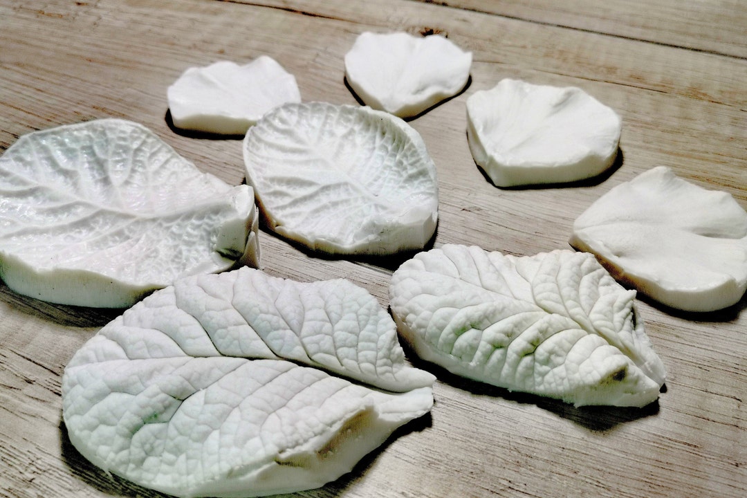 Primrose Silicone Veiner Petal Mold, Polymer Clay, Lifelike Flower ...