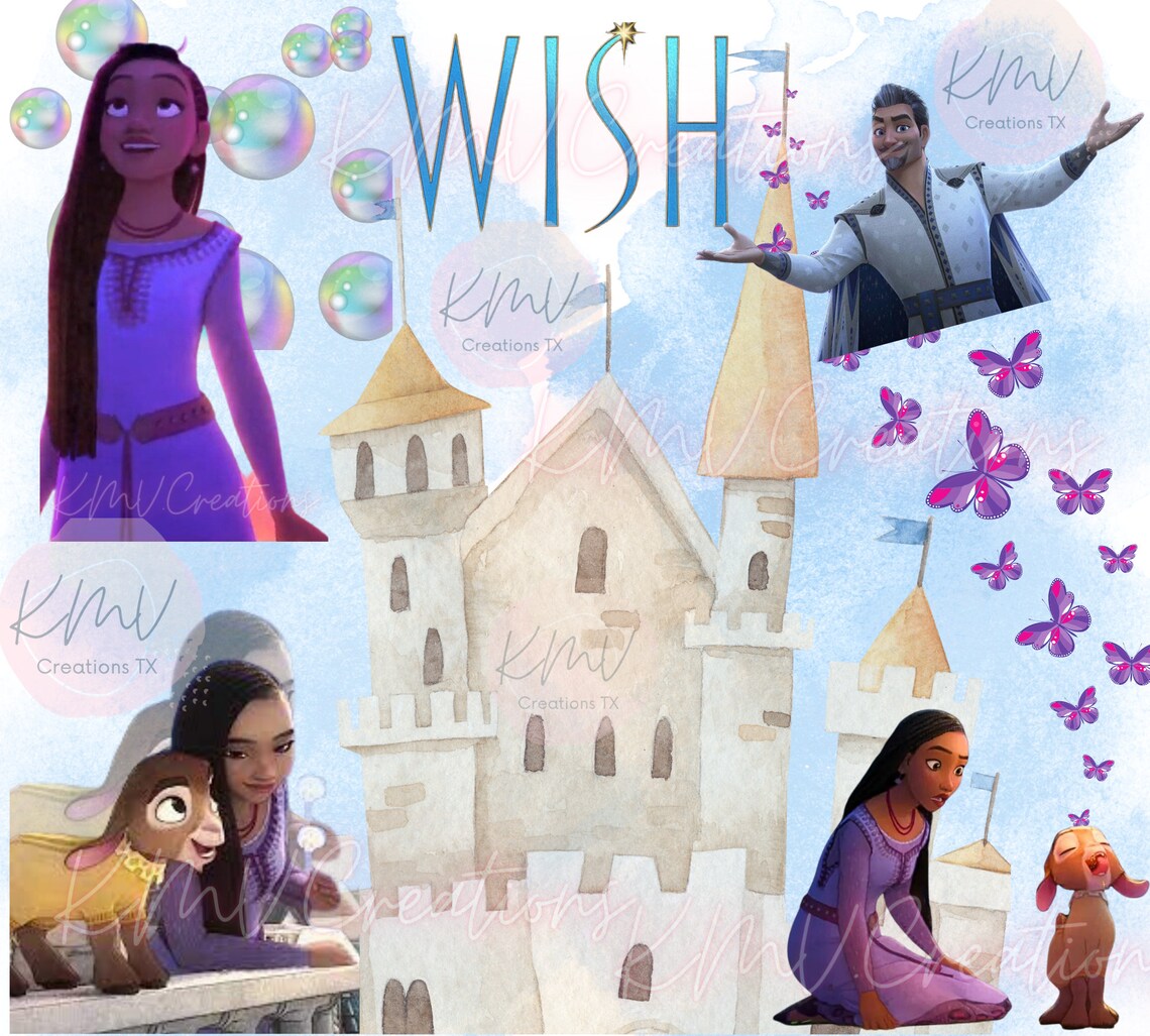 Wish Movie Png / Png Wish the Movie / PNG Wish / Princess Wish - Etsy