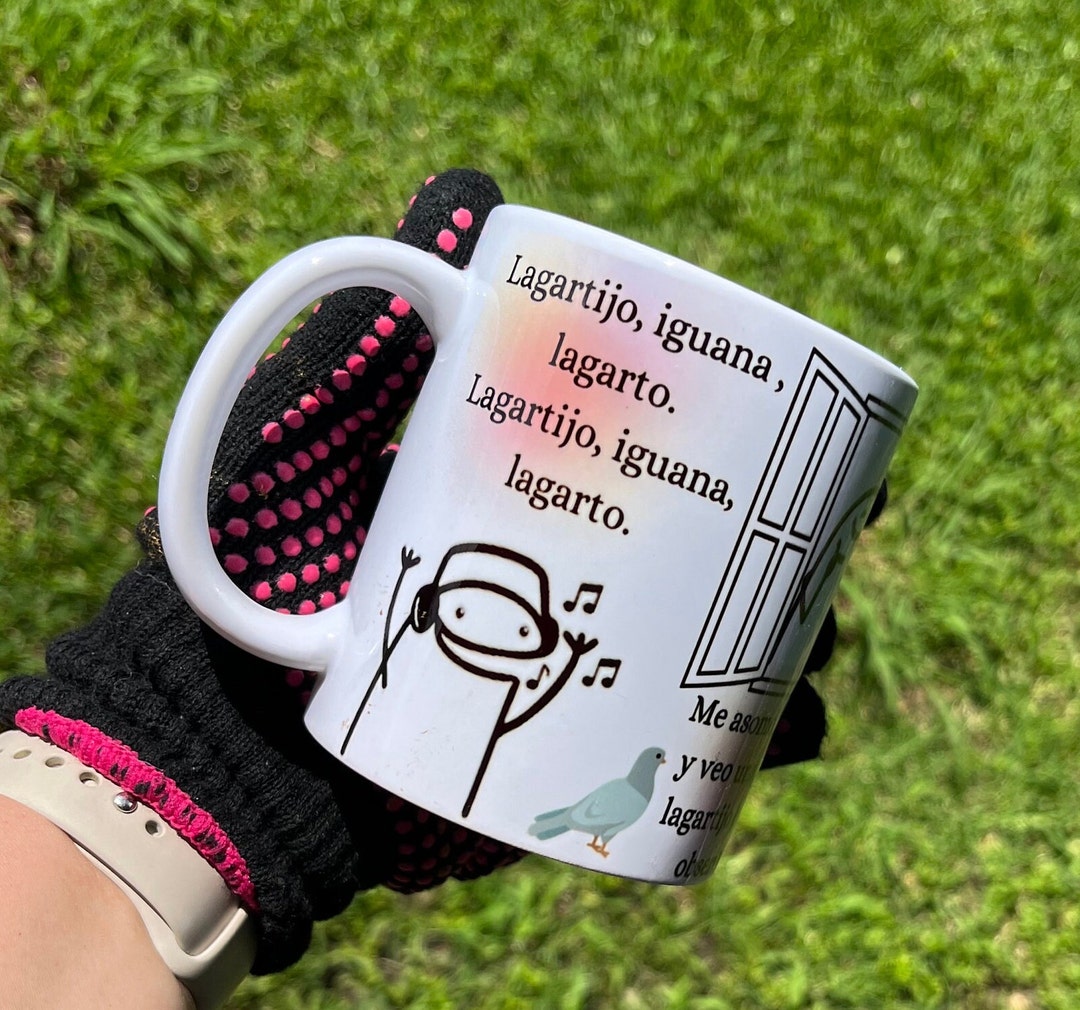 Funny Coffee Cup / Lizard, Iguana, Lizard Coffee Cup / 11oz Coffee Cup ...