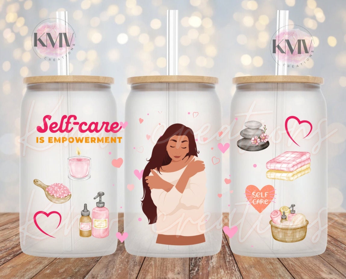 Self Care Affirmations Png /self Care 16oz Png / Self Care in ...
