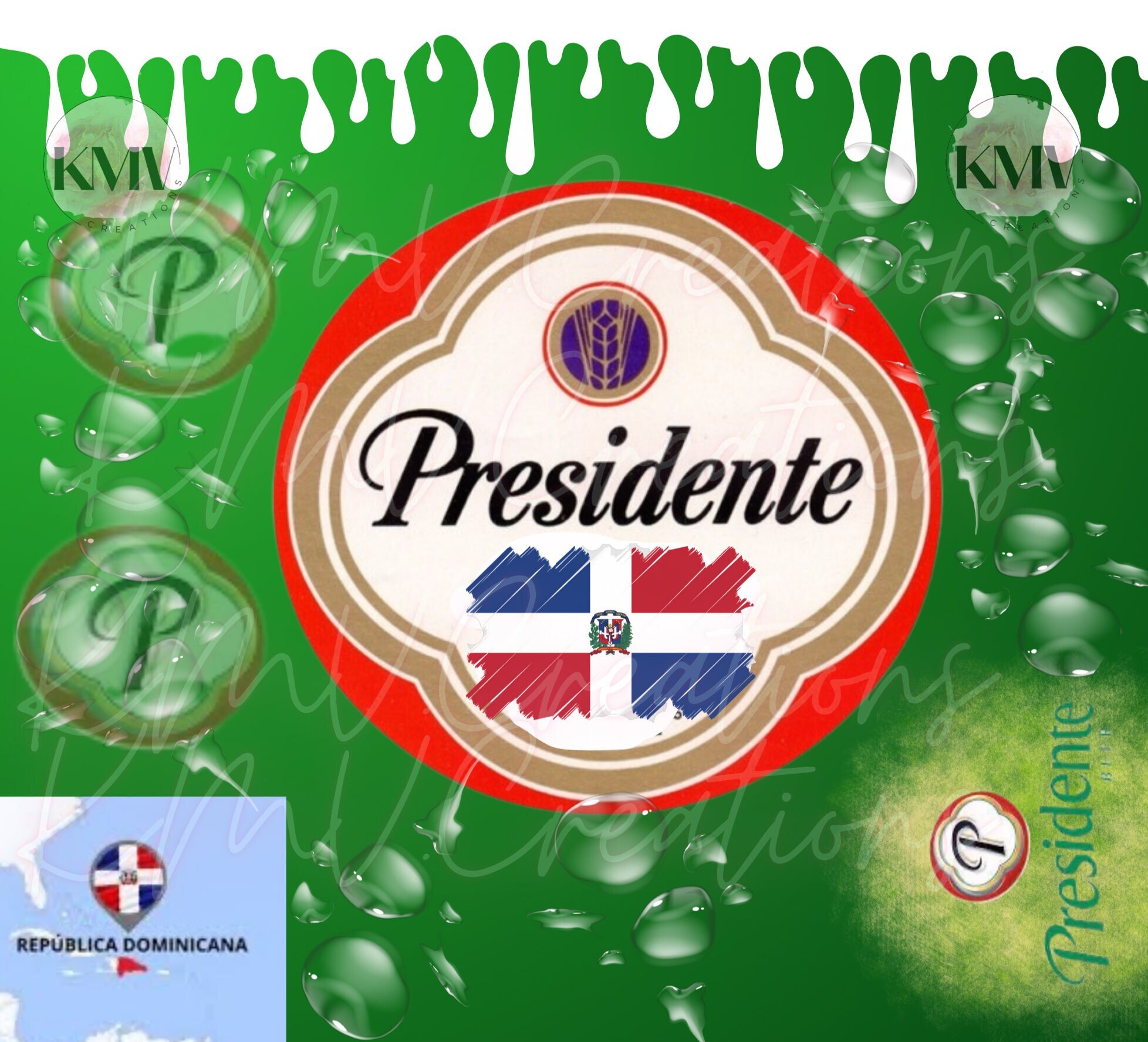 Pr3siente Png / Cerveza Pr3sidente Png/ Dominican Png / 20oz Tumbler ...
