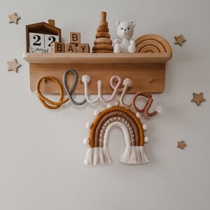 Custom Name Sign Nursery Name Sign Crochet Name Sign - Etsy