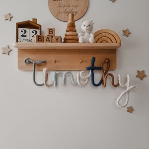 Custom Name Sign Nursery Name Sign Crochet Name Sign - Etsy