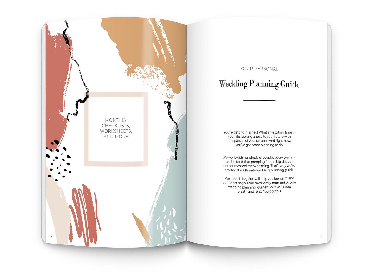 Personalized Wedding Planning Guide Book — Includes Checklists ...
