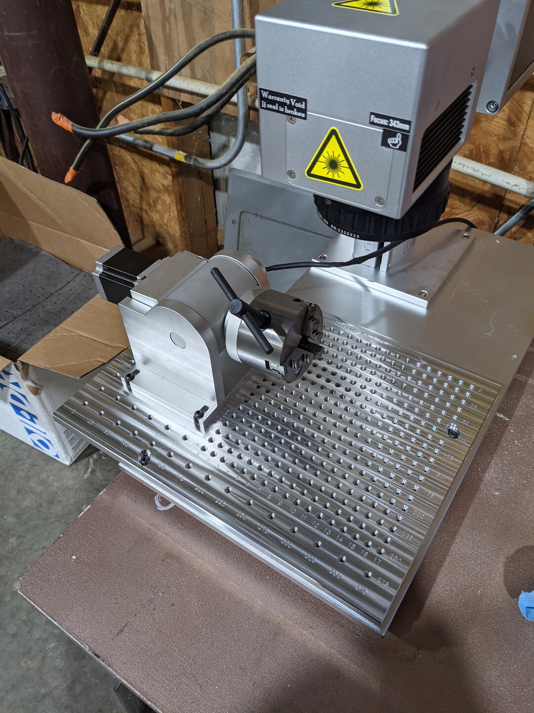 Fiber Laser Quick Change Fixture Plate 30w 20w 50w Made in USA - Etsy