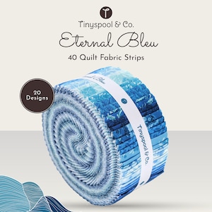 Tinyspool & Co. 40 Strips, 20 Beautiful Prints Premium Quilting ...