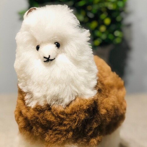 Alpaca Stuffed Animal Extremely Soft Plush Alpaca Fur Llama - Etsy