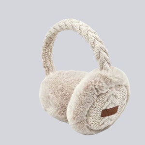 Warm Adjustable Ear Muffs for Women | Luxurious Faux Fur Earmuffs ...