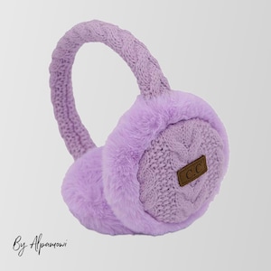 Warm Adjustable Ear Muffs for Women Perfect for Winter, Hiking, Driving ...