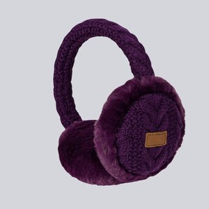 Warm Adjustable Ear Muffs for Women | Luxurious Faux Fur Earmuffs ...