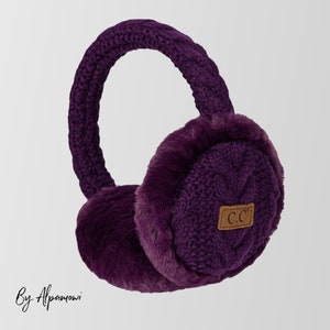 Warm Adjustable Ear Muffs for Women Perfect for Winter, Hiking, Driving ...