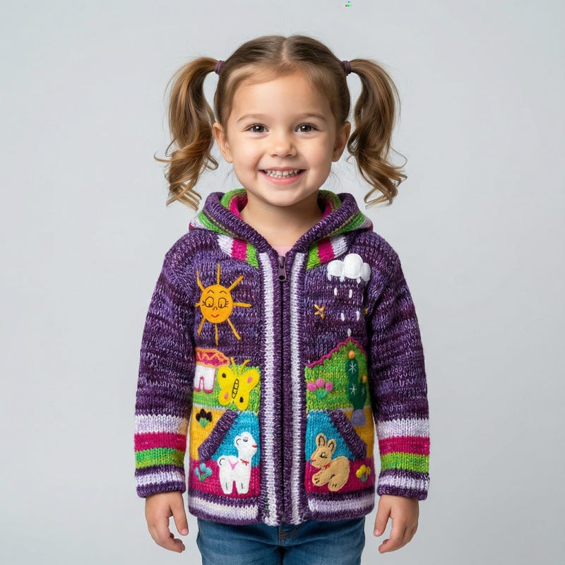 Baby Girl Knitted Animal - Etsy