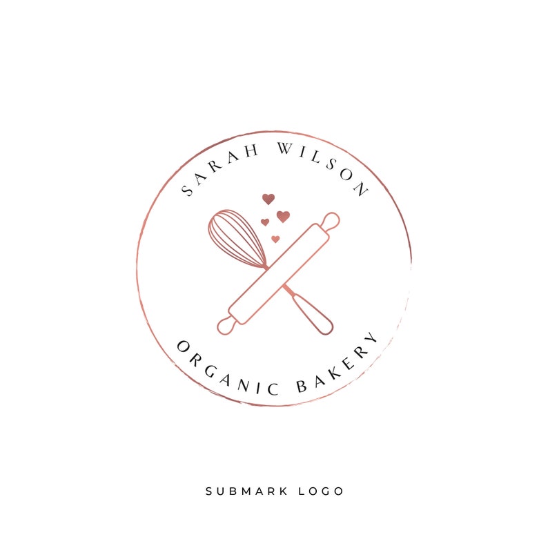 Bakery Logo Design Baker Logo Watermark Logo Bakery Shop - Etsy