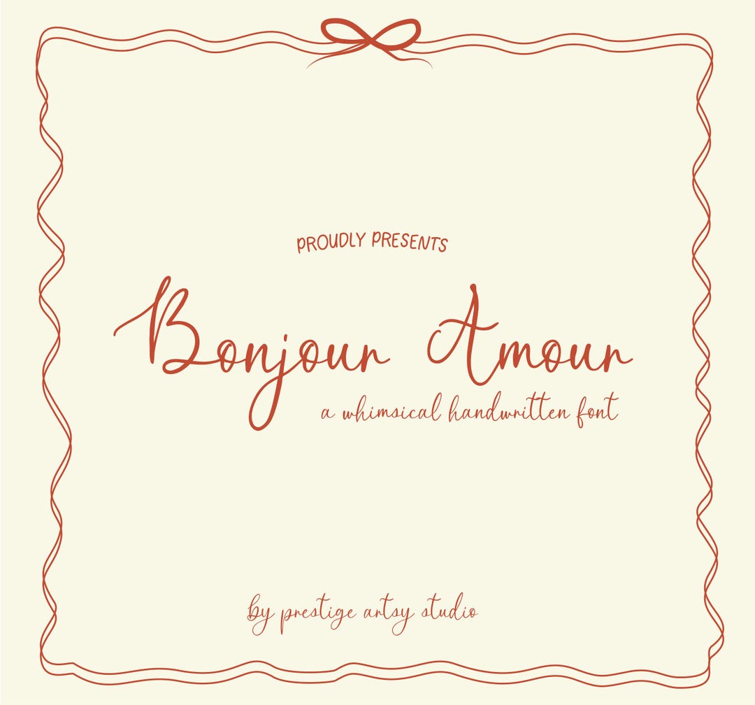Script Font, Handwriting Font, Whimsical Script, Invitation Font ...