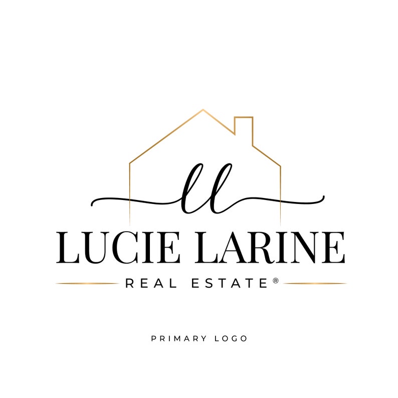 Luxury Real Estate Agent Logo Design: Realtor Branding Kit - Etsy