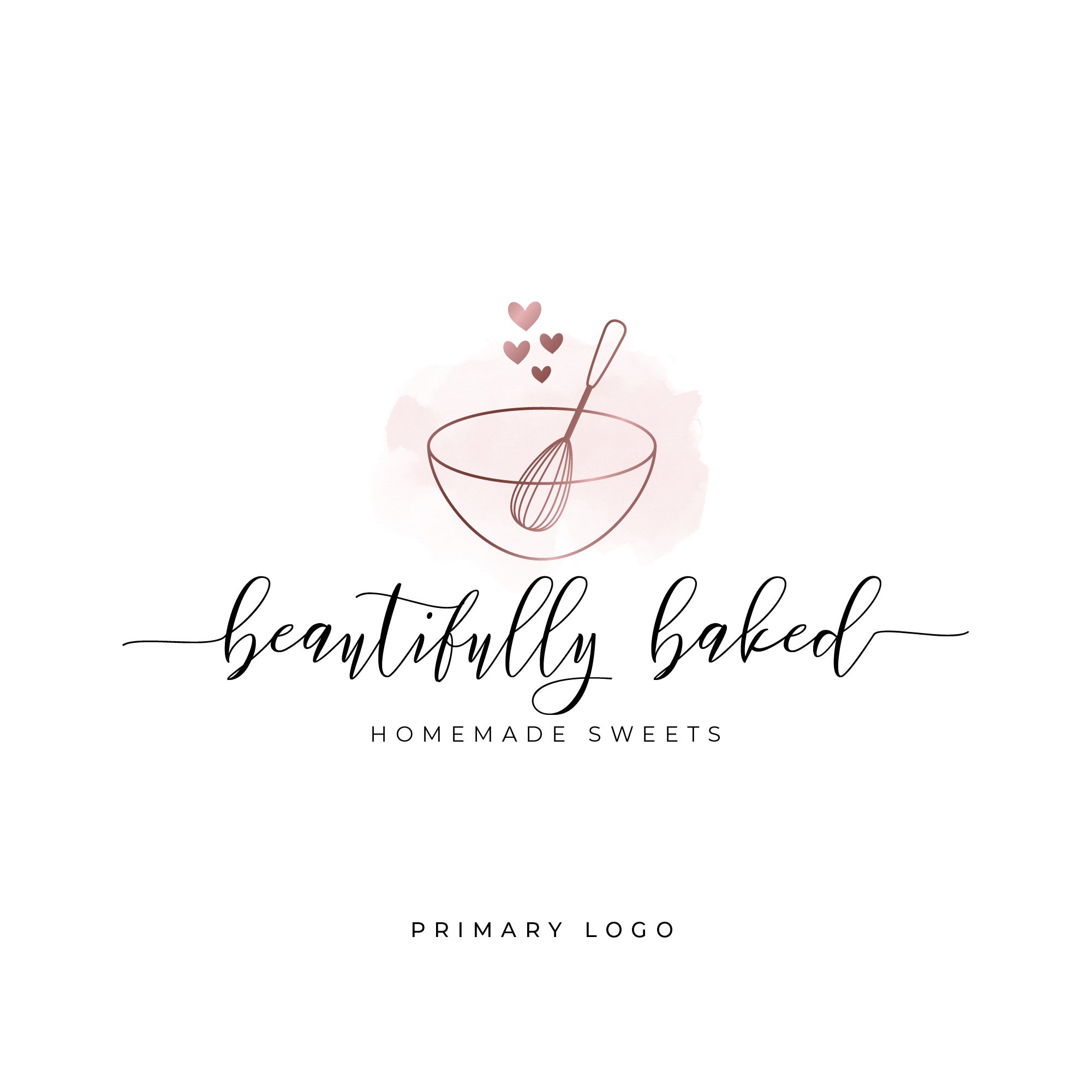 Bakery Logo Design Baker Logo Watermark Logo Bakery Shop - Etsy