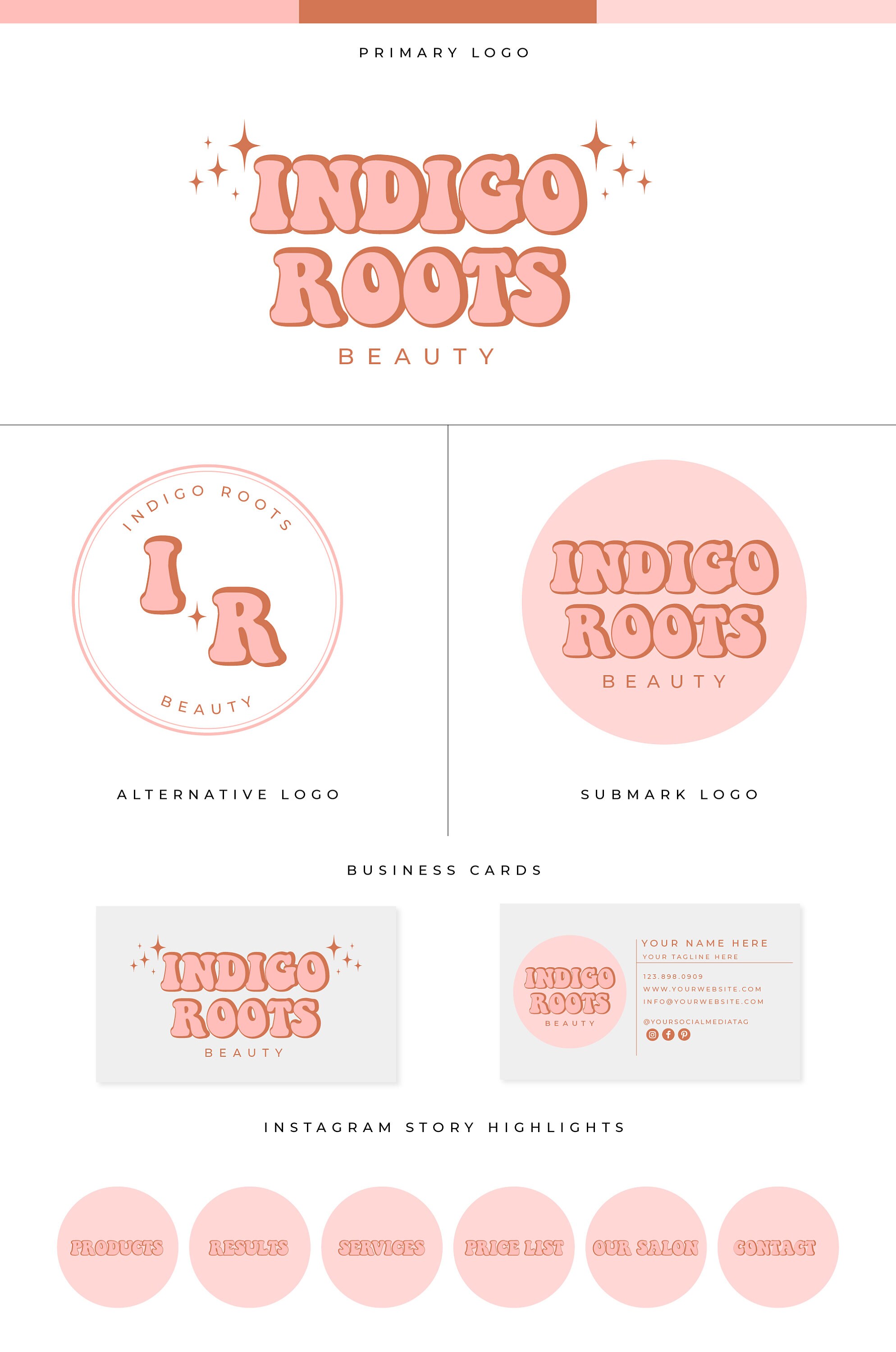 Retro Logo Design, Branding Logo, Boho Logo, Premade Logo, Makeup ...