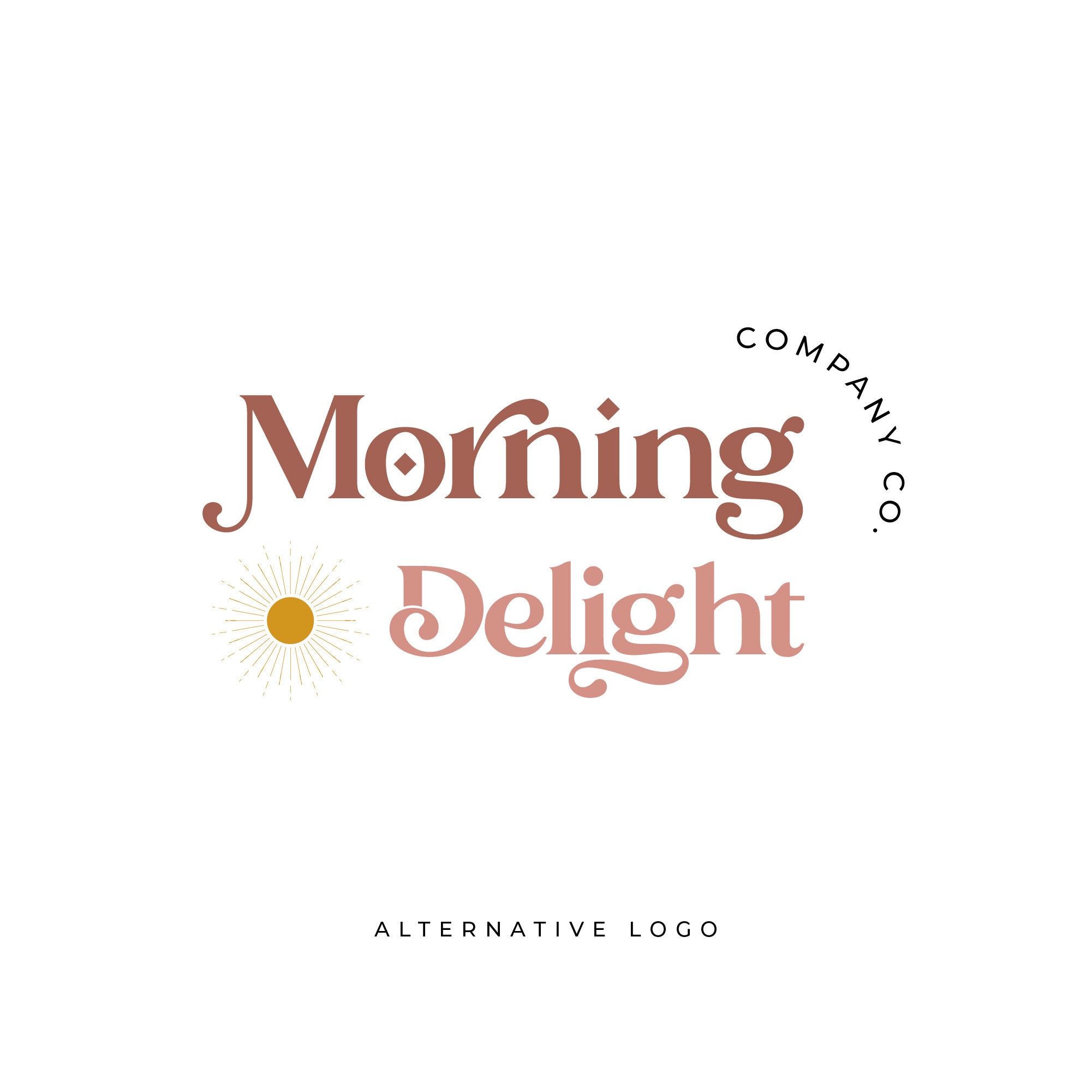 Retro Logo Design, Boho Logo, Watermark Logo, Bohemian Logo, Beauty ...