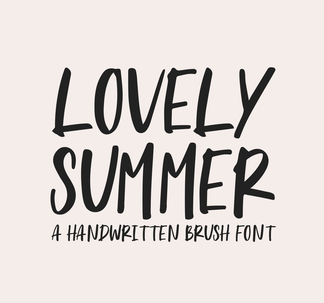 Handwritten Script Font, Cute Script Font, Modern Script Font, Cursive ...