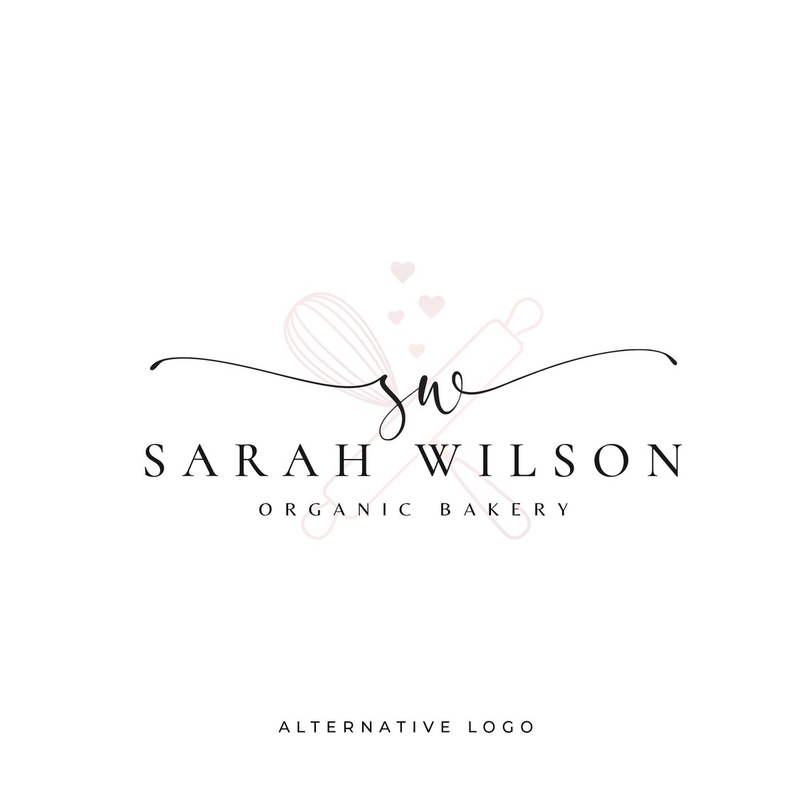 Bakery Logo Design Baker Logo Watermark Logo Bakery Shop - Etsy