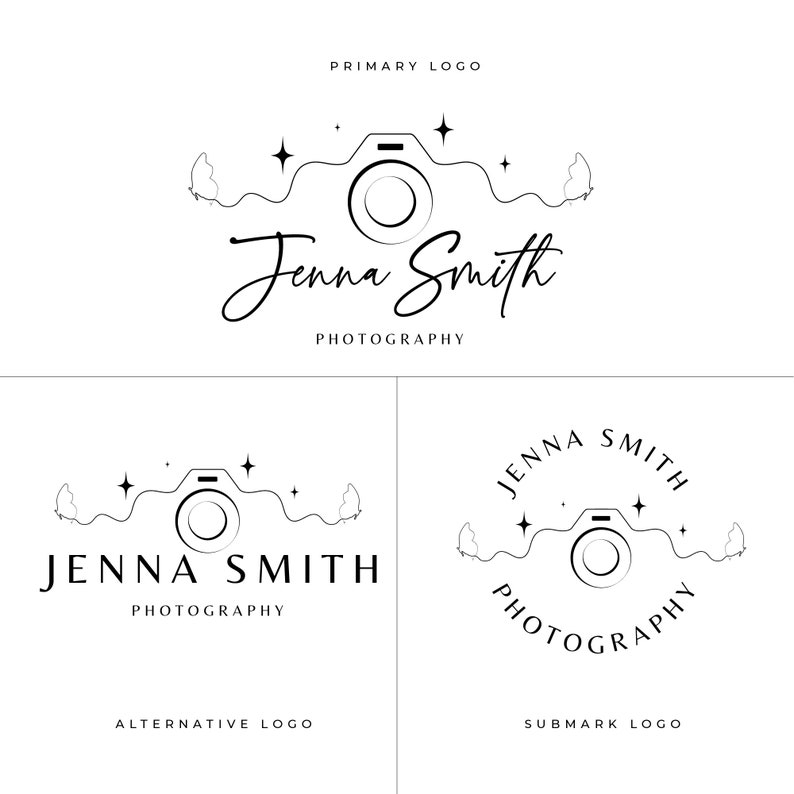 Photography Logo Premade Logo Watermark Logo Photographer - Etsy