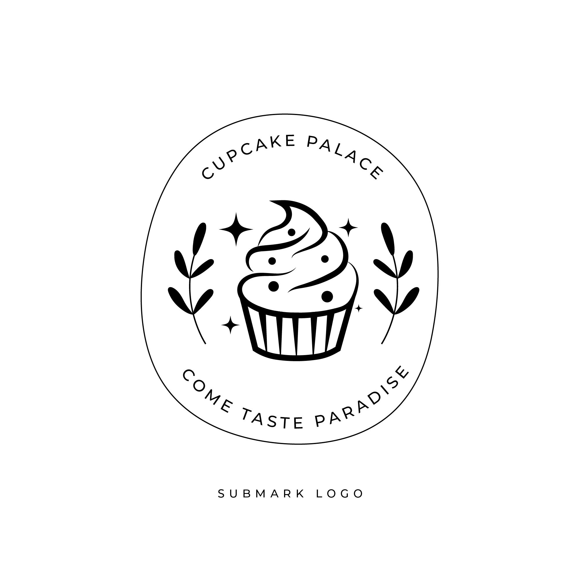 Bakery Logo Design, Baker Logo, Watermark Logo, Bakery Shop, Cake Shop ...