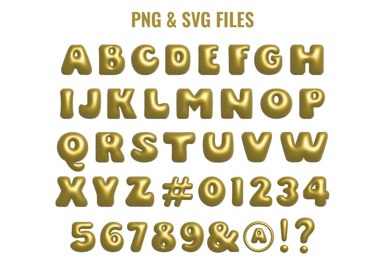 Gold Letters Clipart Golden Letters Font Clip Art Gold Foil - Etsy