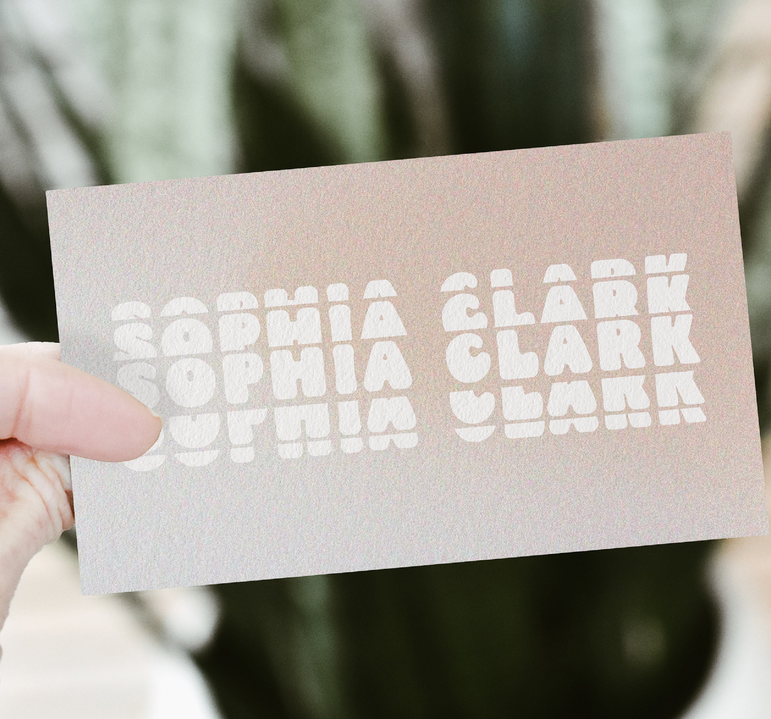 Stacked Font, Stacked Text, Mirror Font, Echo Font, Stacked Letters ...