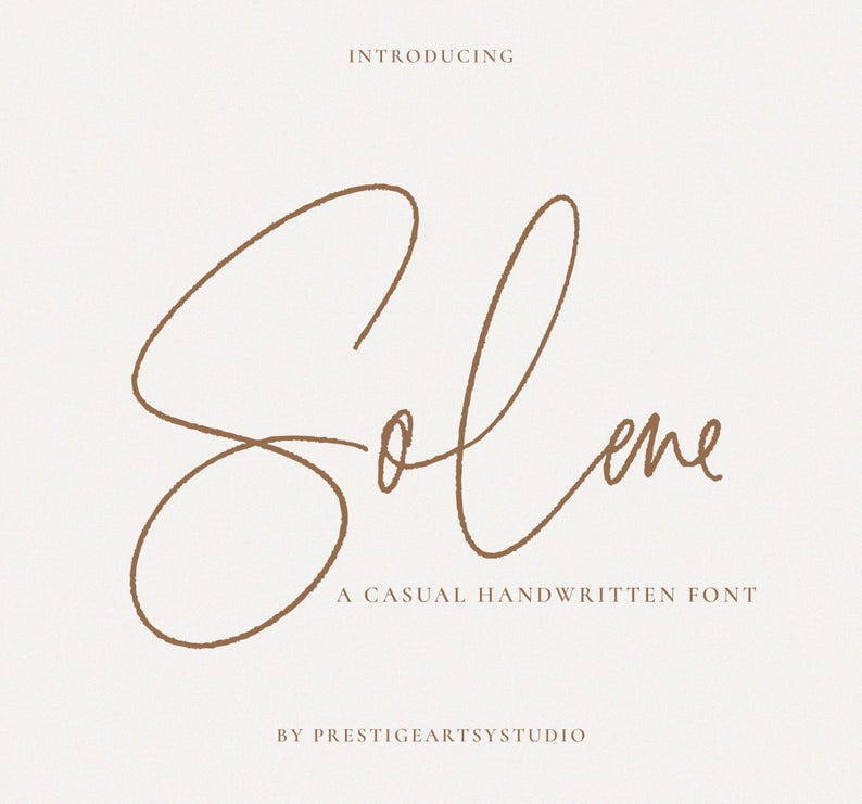 Modern Handwritten Script Font, Modern Calligraphy, Wedding Font ...
