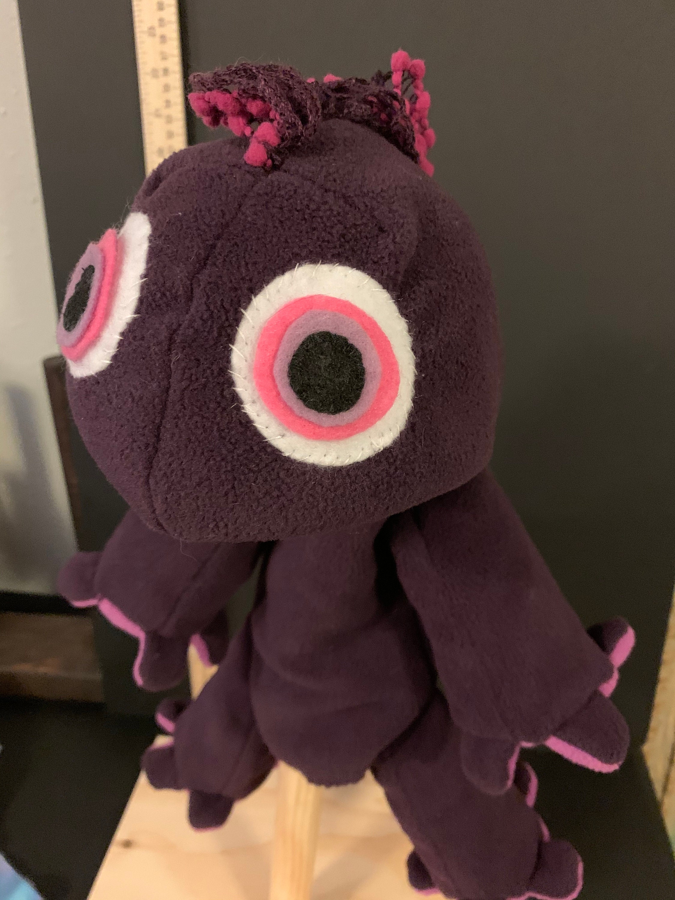 Full Body Hand Puppet Purple Salamander - Etsy