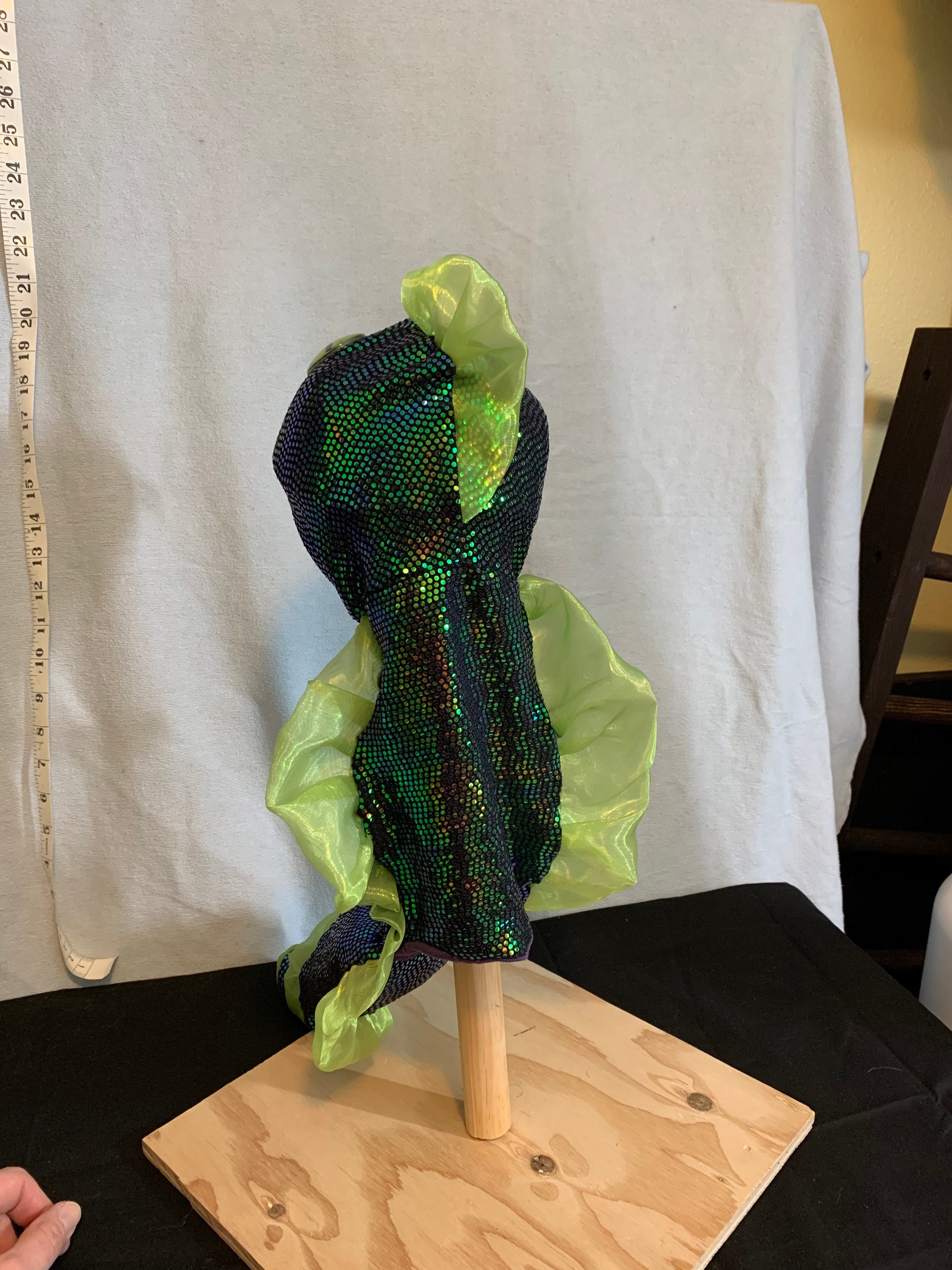 Full Body Hand Puppet - Shiny Sea Monster - Etsy