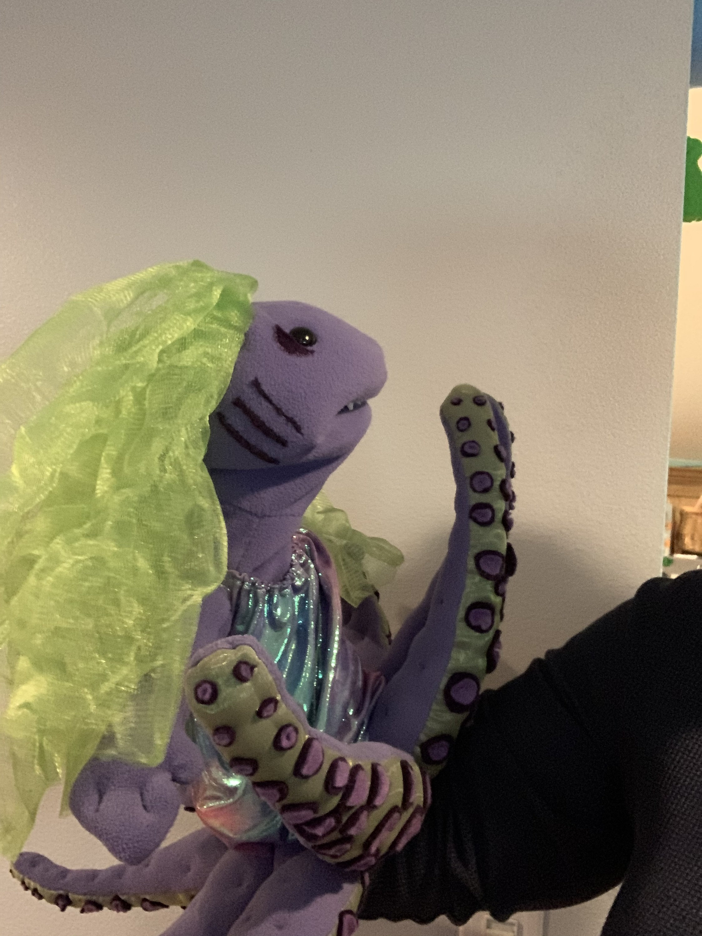 Full Body Hand Puppet Sea Witch With Tentacles - Etsy
