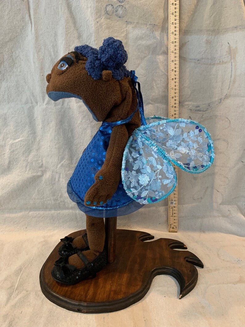 Full Body Puppet - Blue Fairy With Brown Skin - Etsy