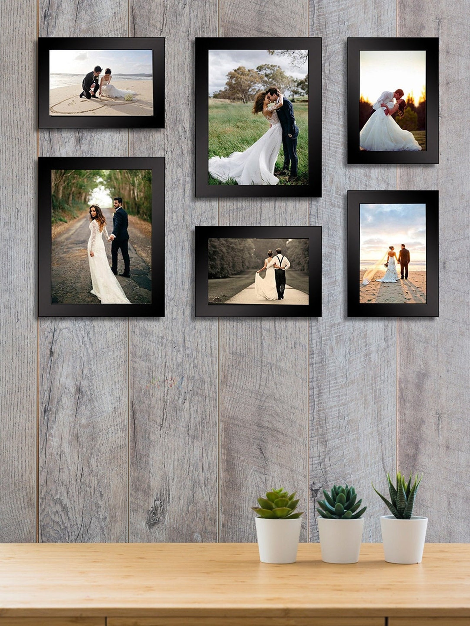 Photo Picture Frame Set Modern 6 Pieces Picture Photo Frame - Etsy