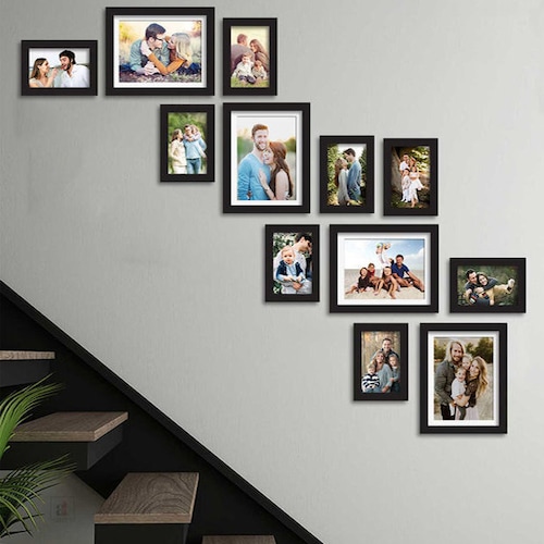 12 Piece Large Rectangle Gallery Wall Frame Set Modern Photo - Etsy