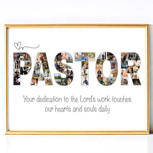 Personalized Church Pastor Photo Collage, Youth Ministry Pastor ...