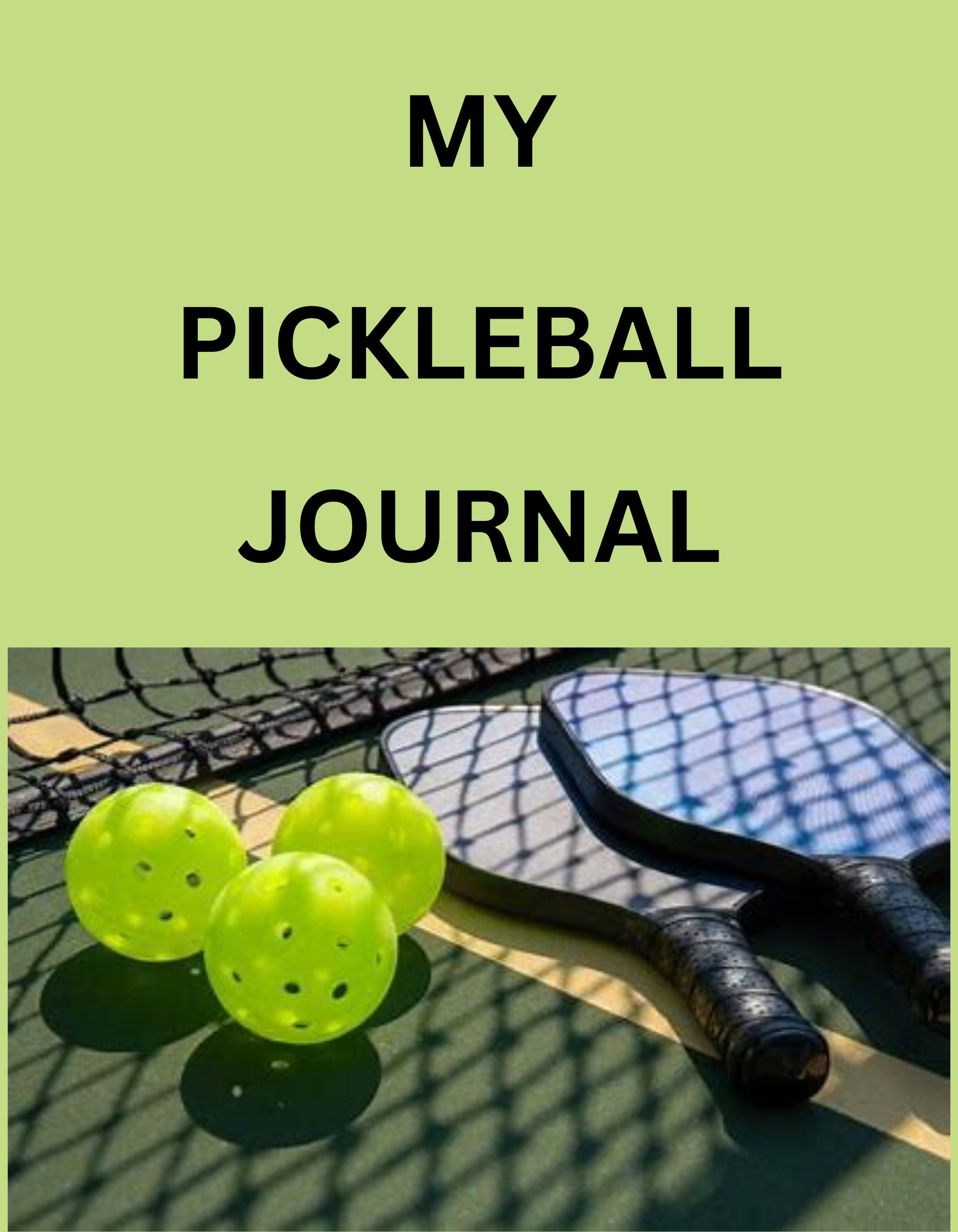 Journals by Patty G Pickleball Journal Pickleball Log - Etsy