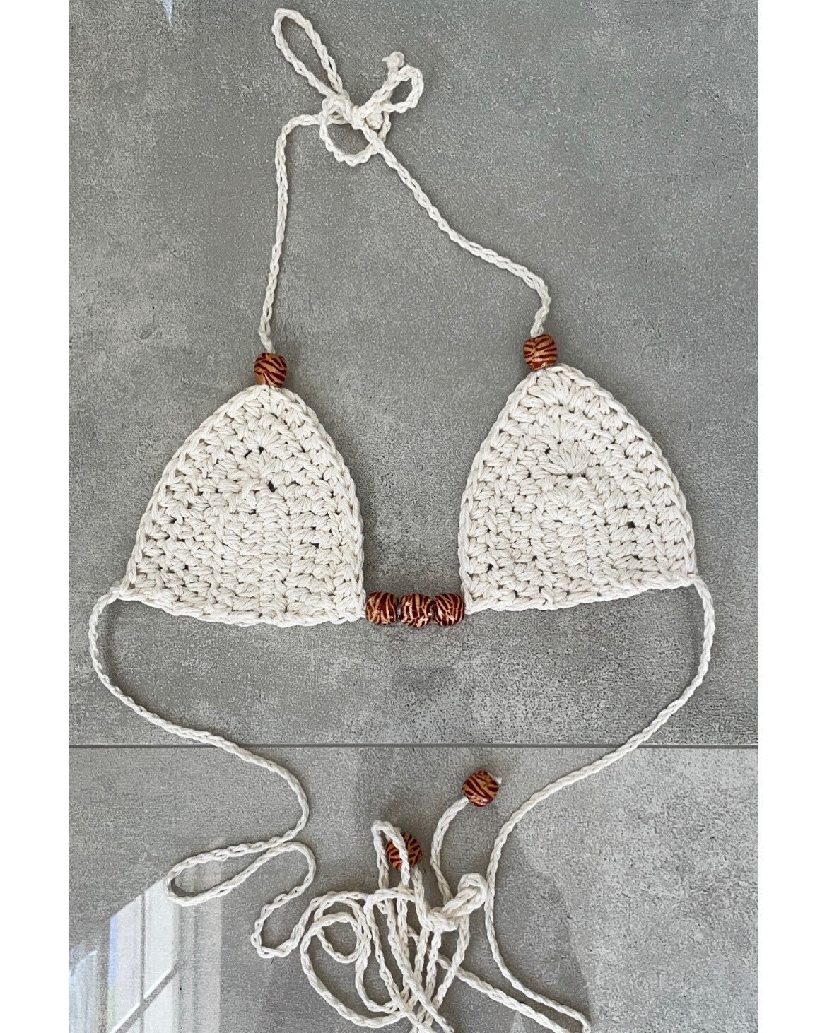Boho Infinity String Wrap Around Bikini Top - Etsy