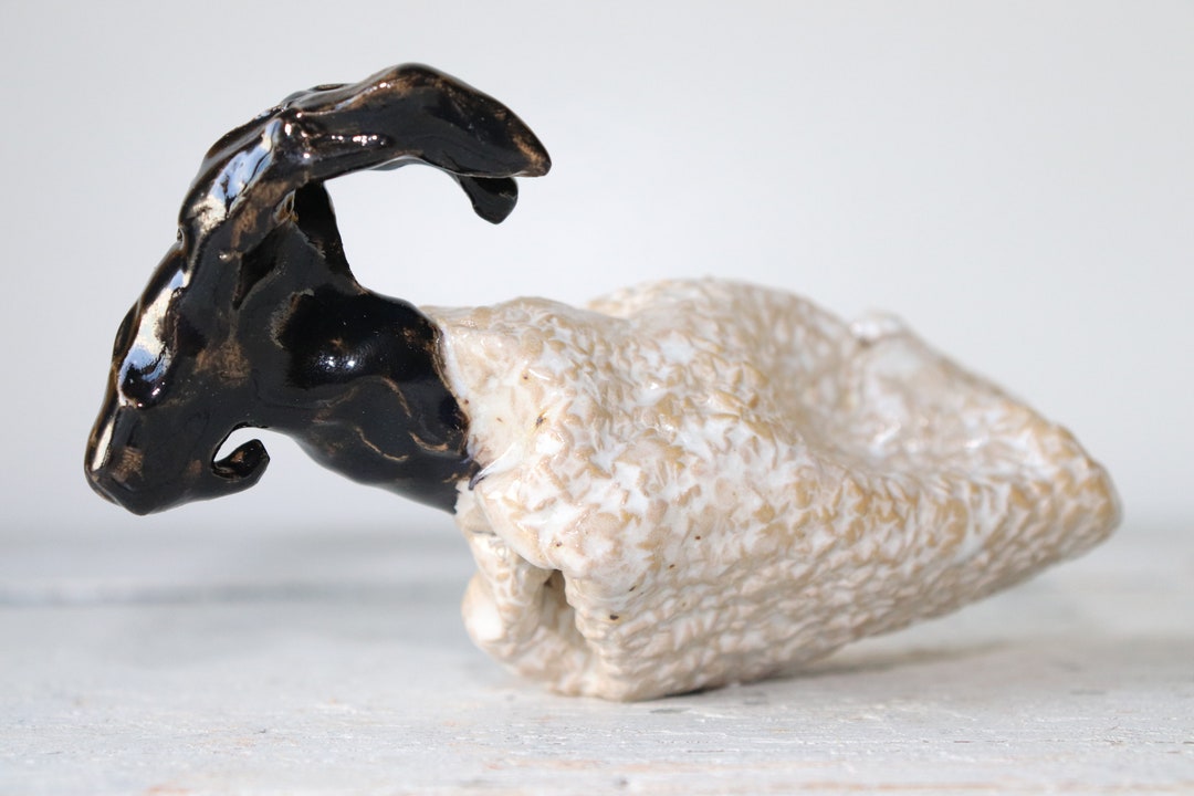 Goat Macho, Goat, Handmade, Ceramic Animal, Decoration, Miniature ...