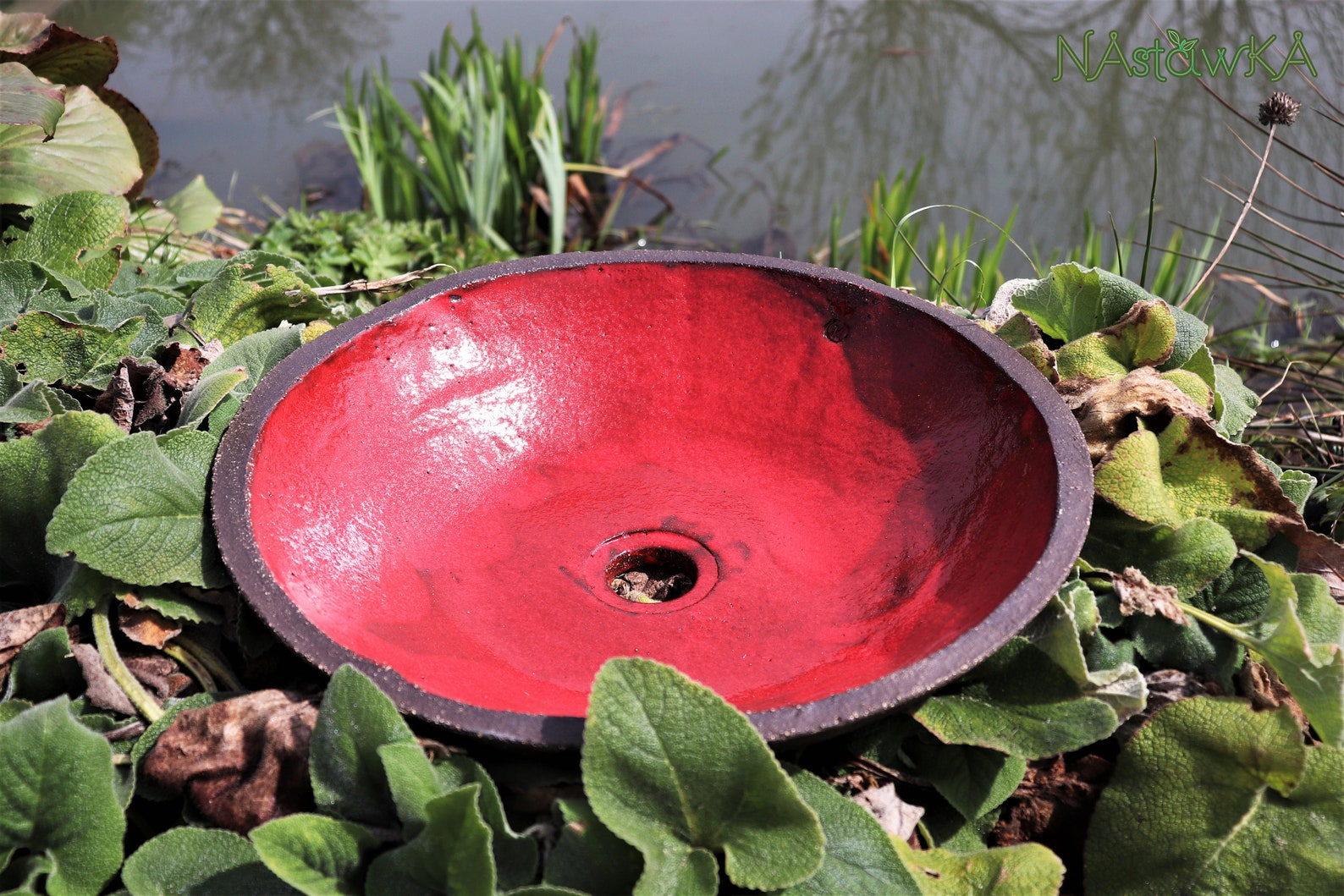 Rosa Vessel Sink Warm Harmony of Browns and Reds in Your Bathroom ...