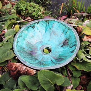 PREMIUM Ceramic Green Sink Handcrafted Vessel Sink for Bathroom in ...