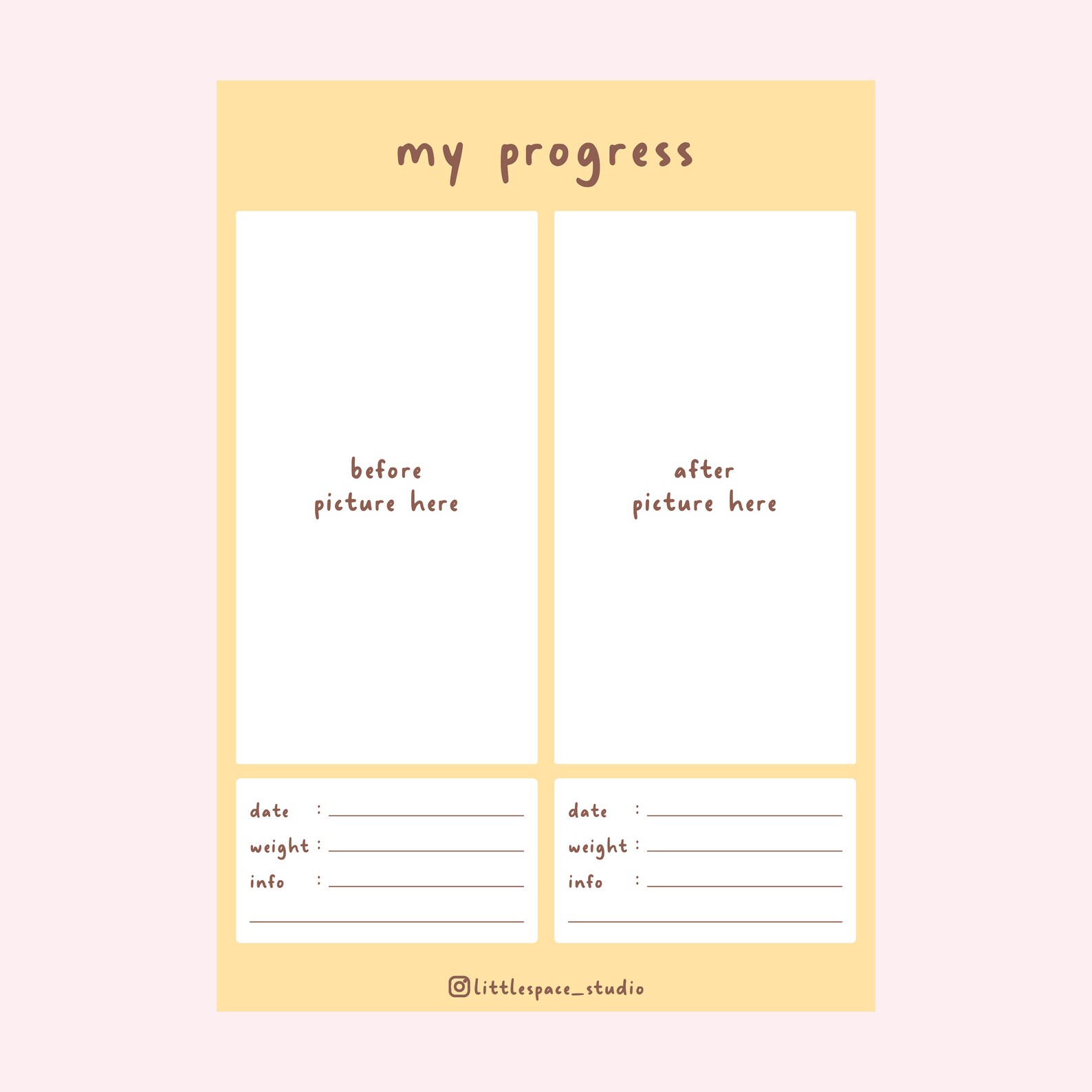 Cute Weight Loss Clipart | Cute Weight Loss Tracker Page | Weight Loss ...