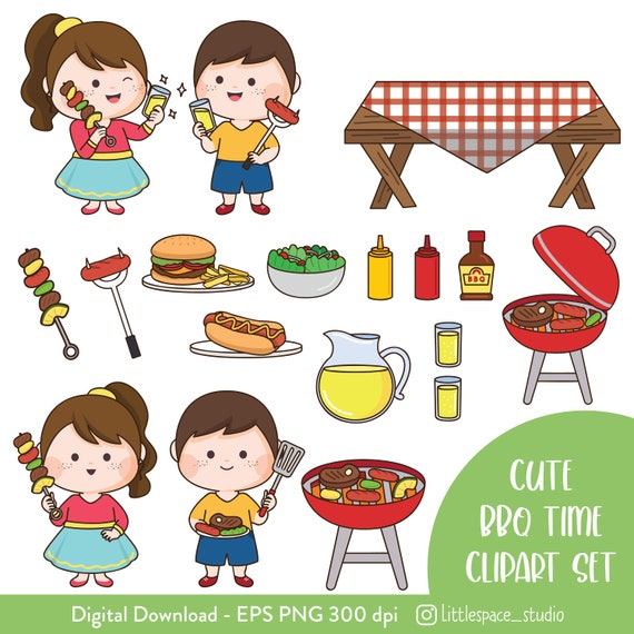 Picnic Grill Clipart Pictures