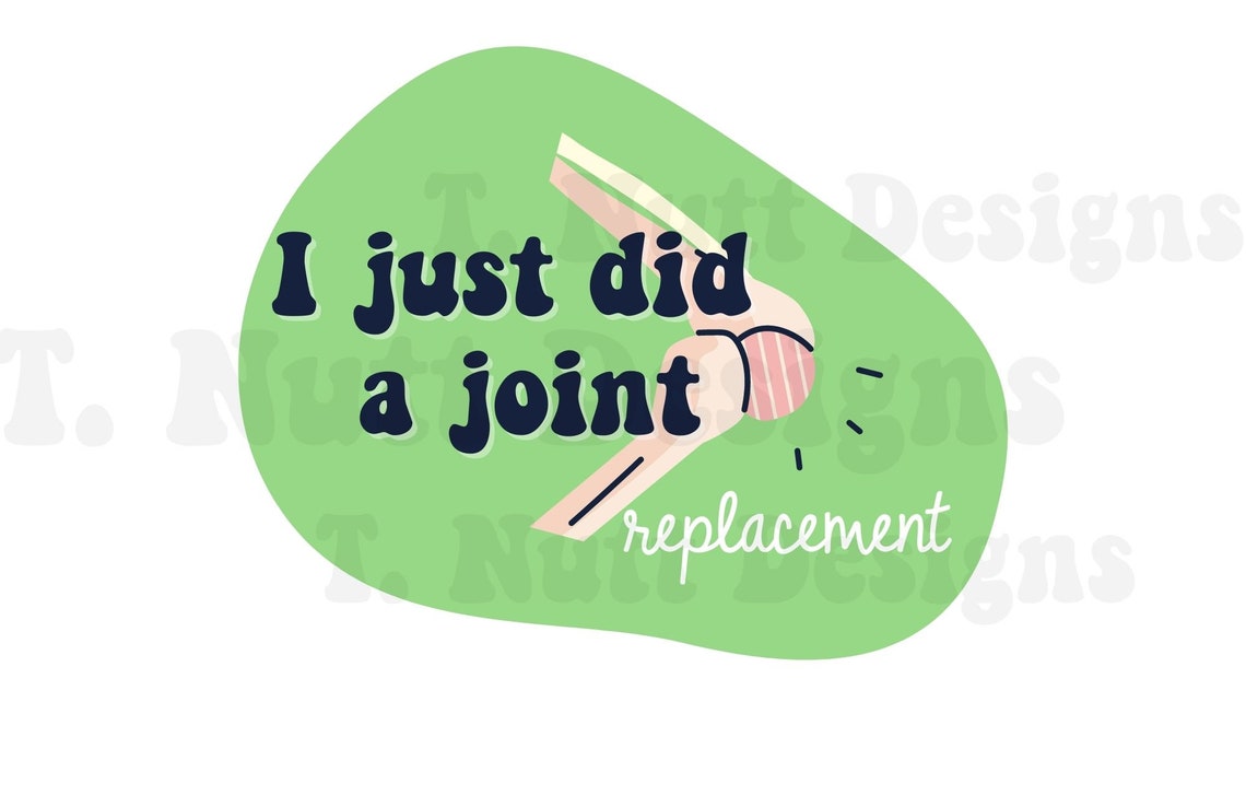 Joint Replacement Pun SVG - Etsy