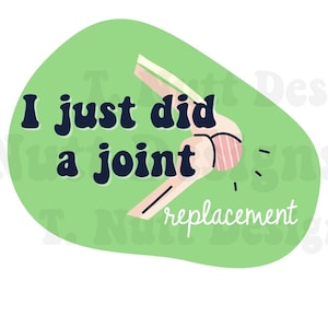 Joint Replacement Pun SVG - Etsy