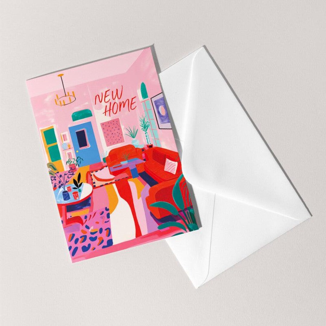 New Home Card | New House Card | New Apartment Card | Card for Moving ...