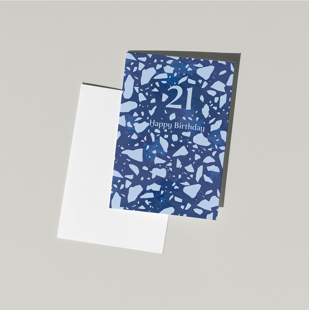 21 Terrazzo Birthday Card Twenty First Birthday Card - Etsy