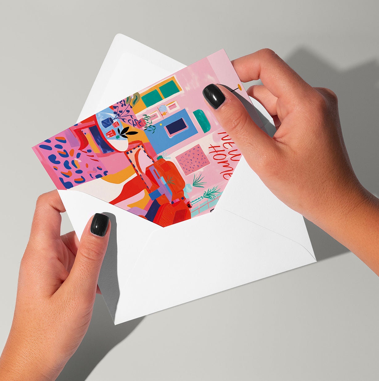 New Home Card New House Card New Apartment Card Card for Moving House ...