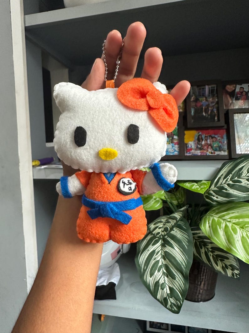 Hello Kitty Dragon Ball Z - Etsy